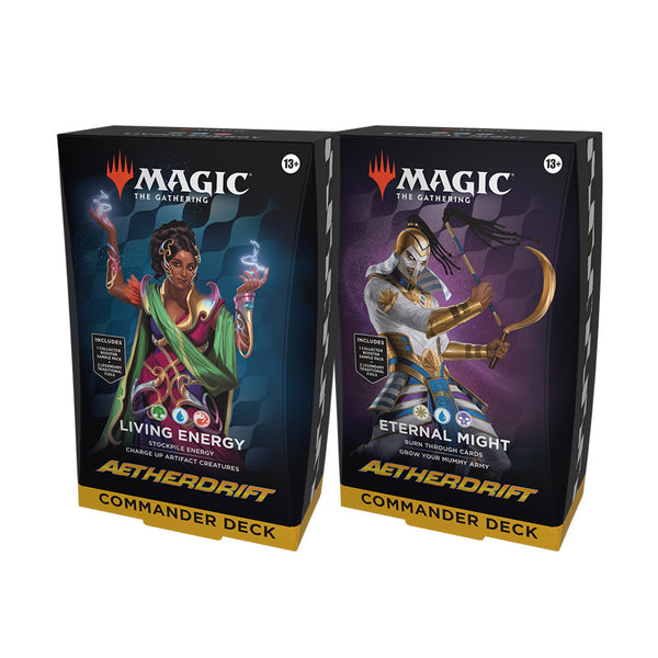 Magic The Gathering: Aetherdrift - Commander Decks - Set of 2 – Rip n ...