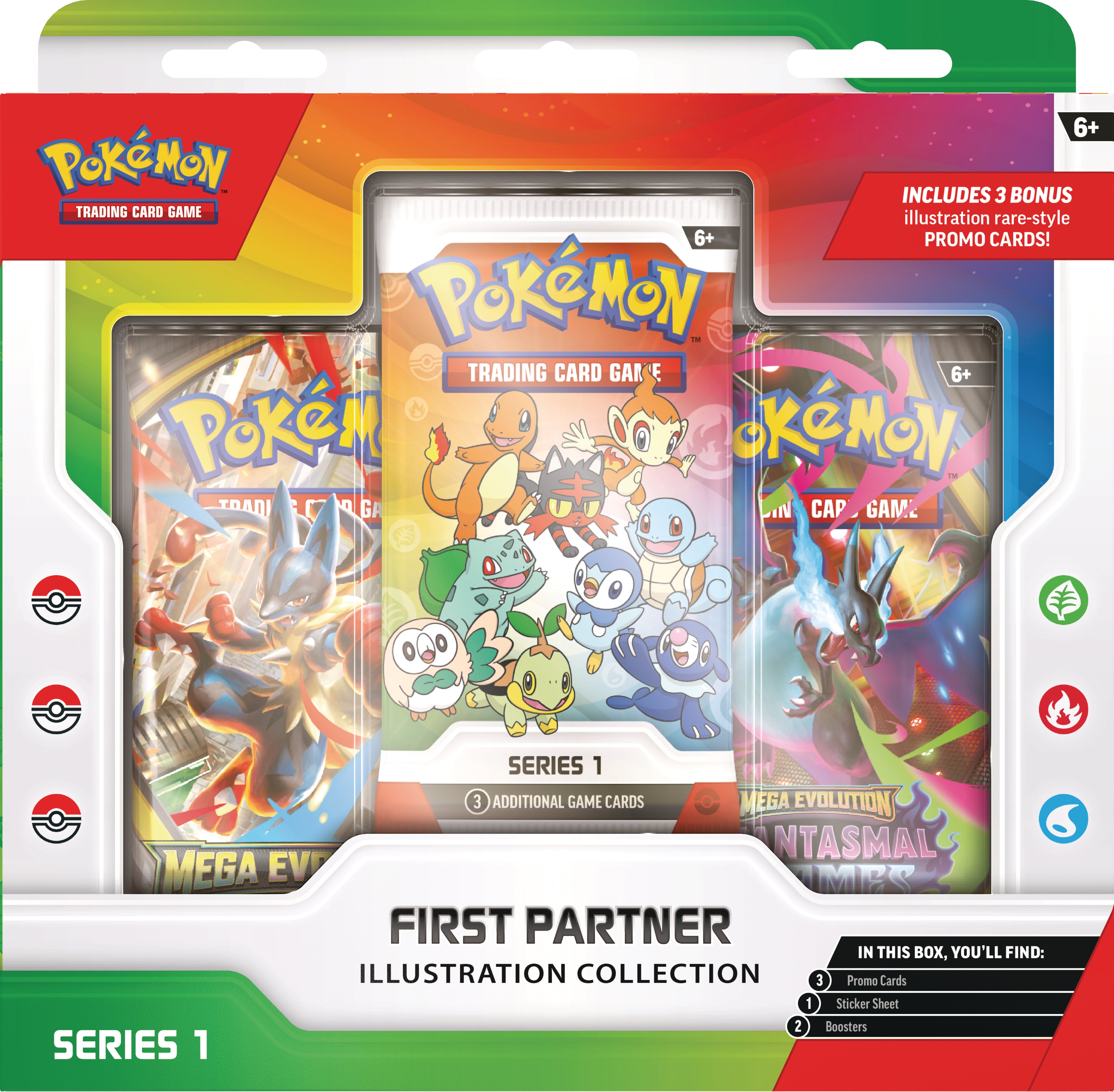 Pokemon TCG: First Partner Illustration Collection—Series 1 – Rip n ...
